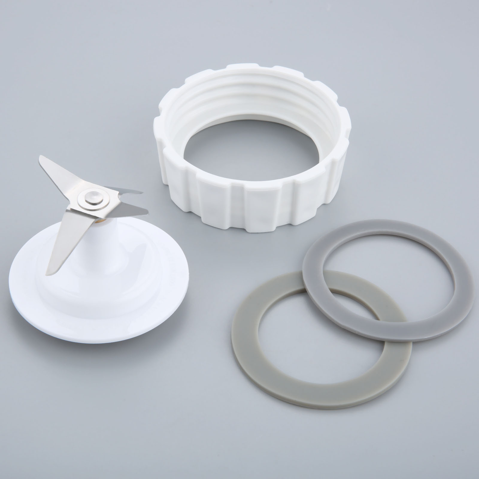 Chiusure tappo inferiore barattolo base 4 lame 2 guarnizione o anello per frullatore Hamilton